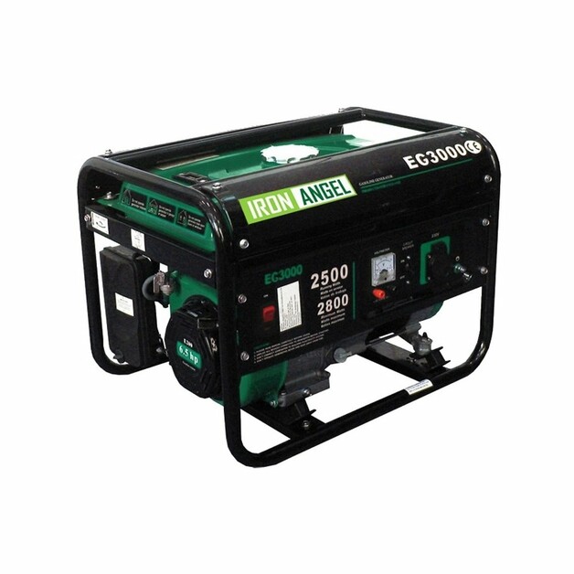 Двухтопливный генератор Iron Angel EG3000 ГАЗ-БЕНЗИН